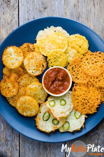 Keto Cheese Chips - MyKetoPlate