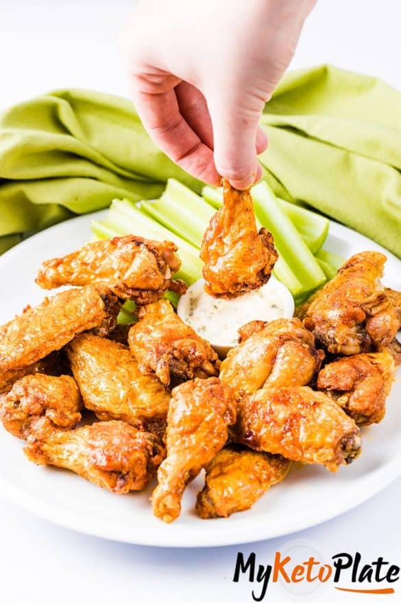 Air Fryer Chicken Wings Recipe (Easy, Delicious, And Healthy) - MyKetoPlate