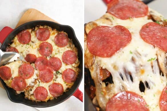 The Best Crustless Pizza Recipe - MyKetoPlate