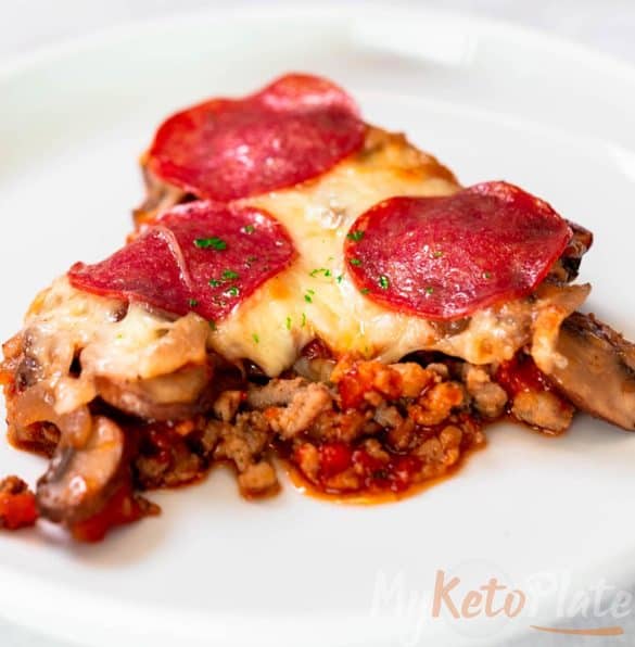 The Best Crustless Pizza Recipe - MyKetoPlate