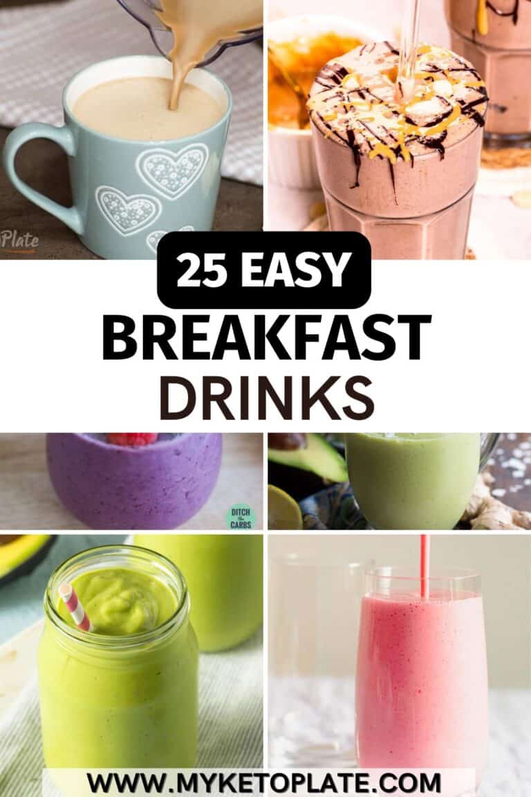25 Easy Breakfast Drinks - MyKetoPlate