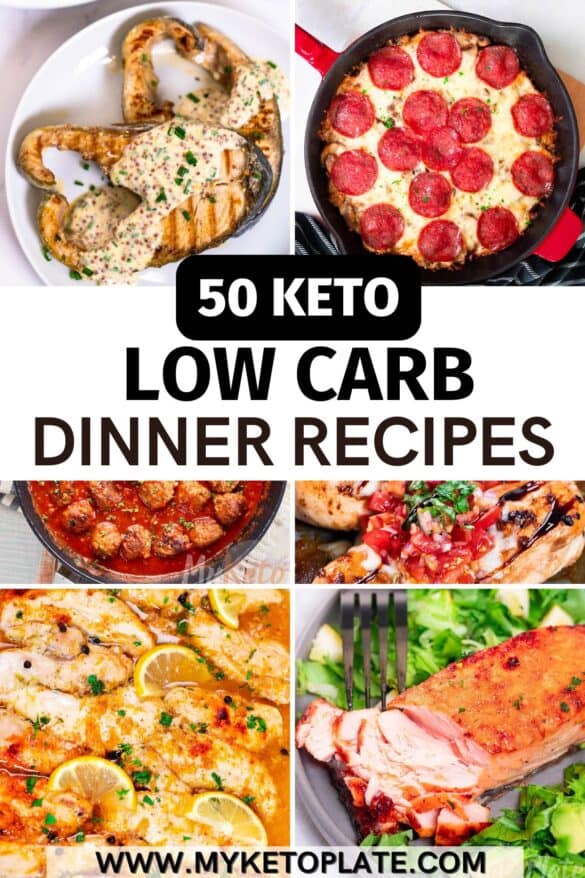 50 Keto Dinner Recipes - Best Low Carb Dinners - MyKetoPlate