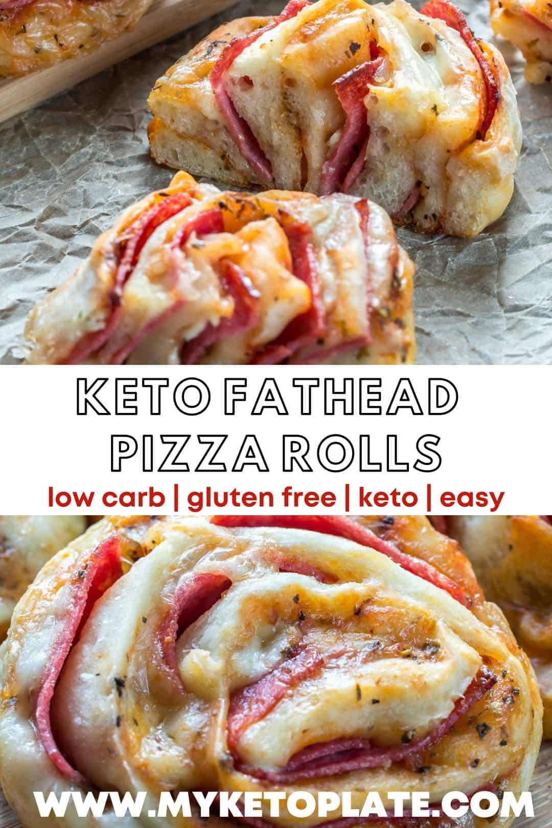 Keto Fathead Pizza Rolls - MyKetoPlate
