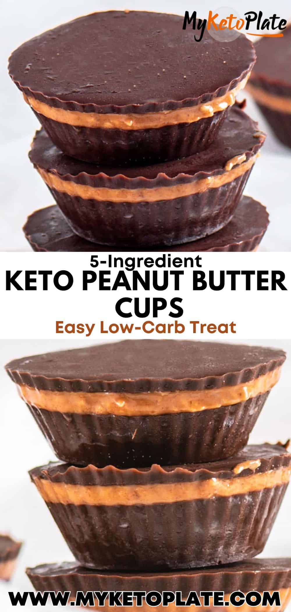 Keto Peanut Butter Cups - MyKetoPlate