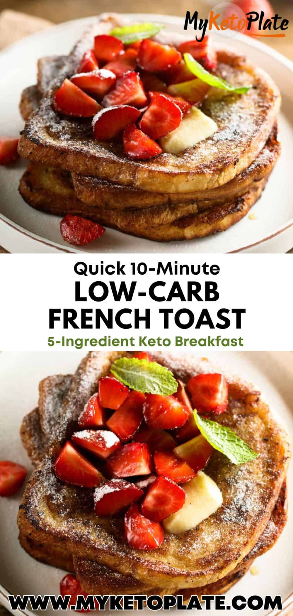 Keto French Toast - MyKetoPlate
