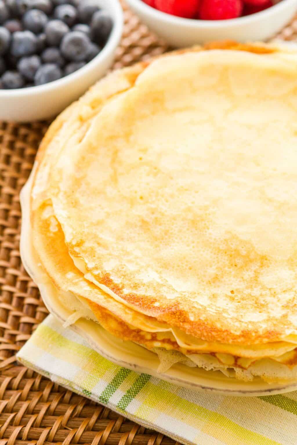 Almond Flour Keto Crepes With Only 2g Net Carbs - MyKetoPlate