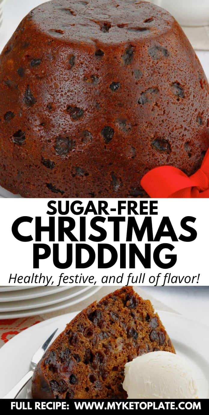 Keto Christmas Pudding - MyKetoPlate