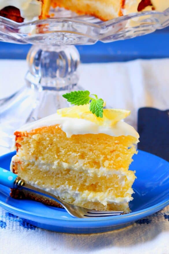 Keto Lemon Cake - MyKetoPlate