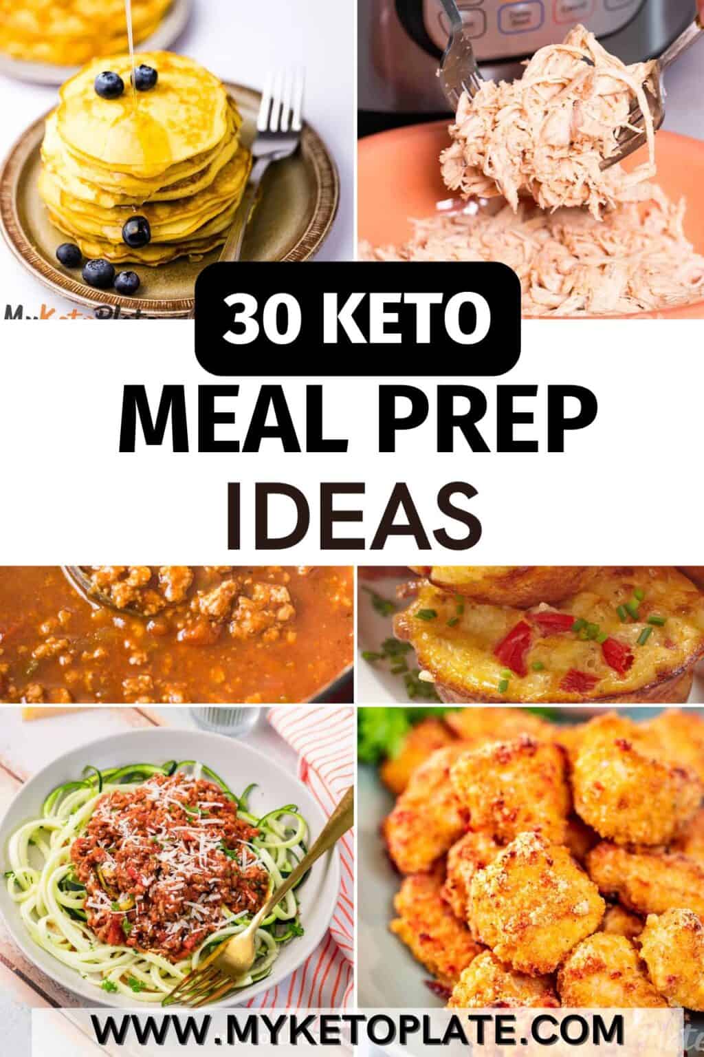 30 Keto Meal Prep Ideas - MyKetoPlate