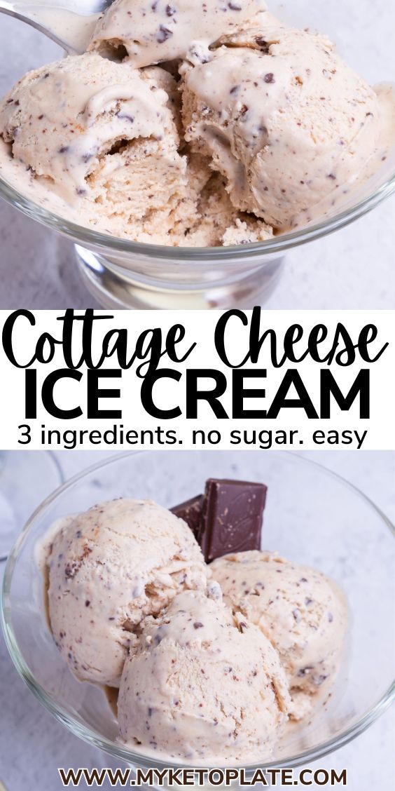 Easy Cottage Cheese Ice Cream - MyKetoPlate