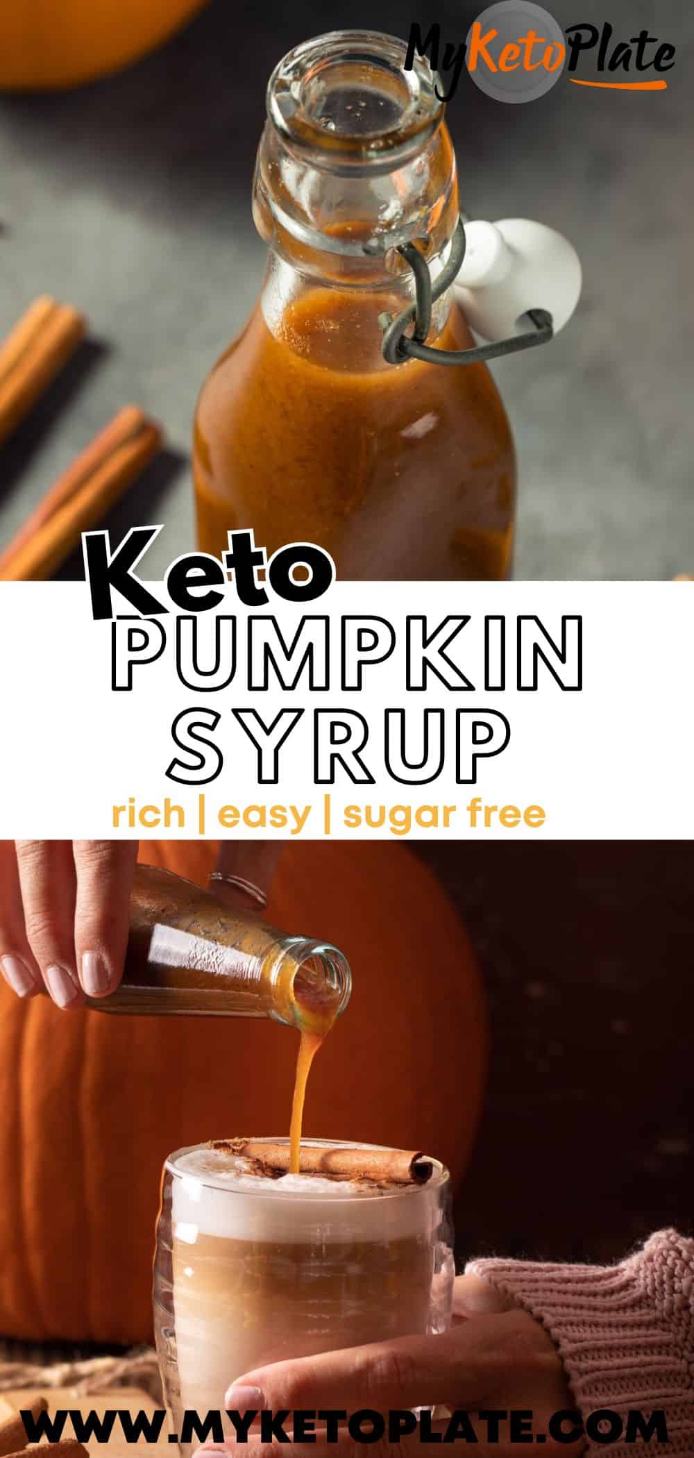 Keto Pumpkin Syrup - MyKetoPlate