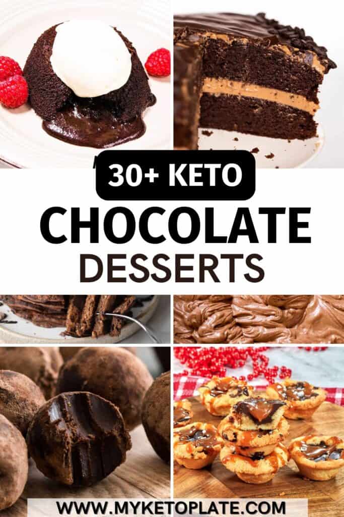 30+ Keto Chocolate Desserts - MyKetoPlate