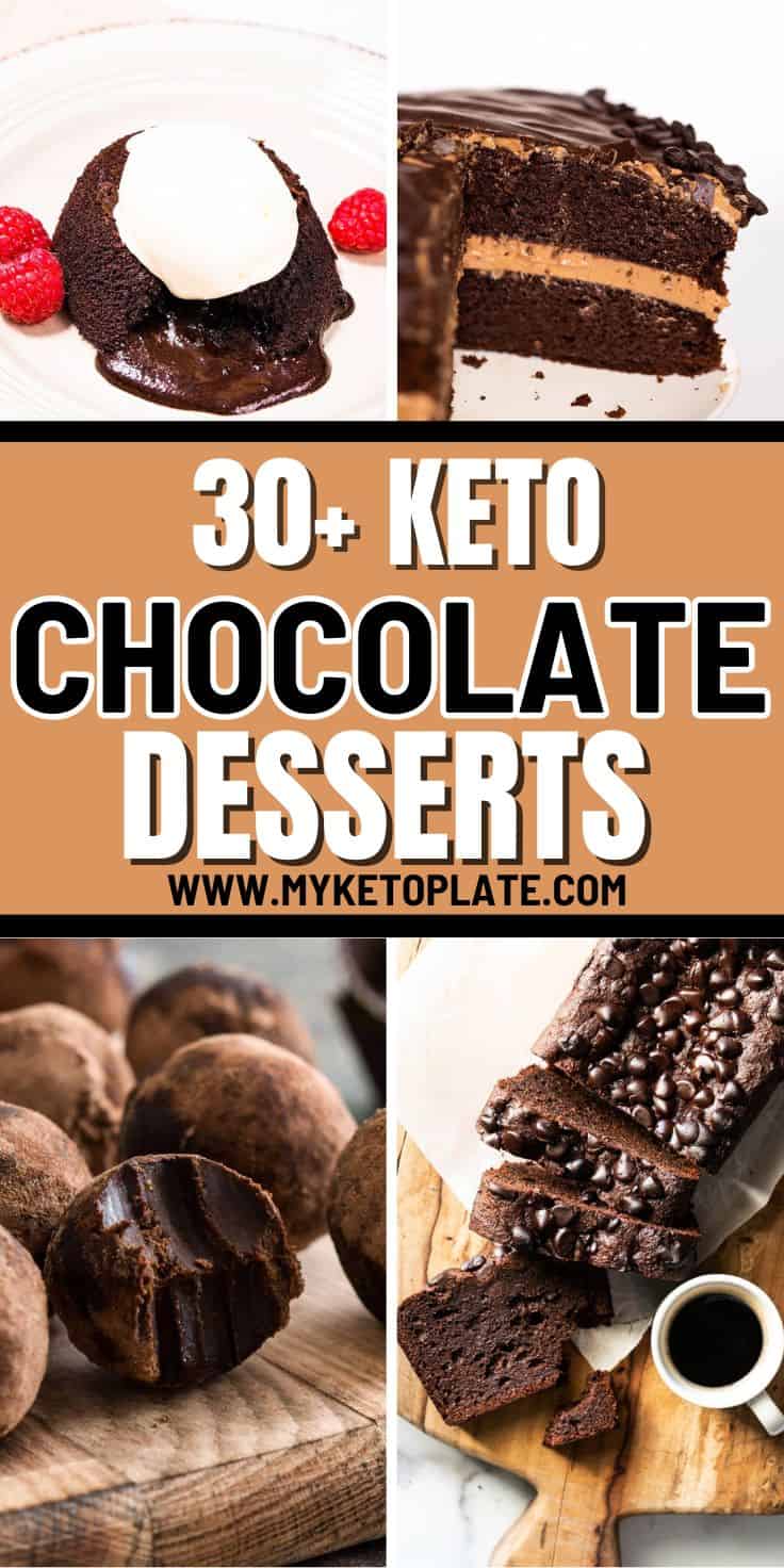 30+ Keto Chocolate Desserts - MyKetoPlate