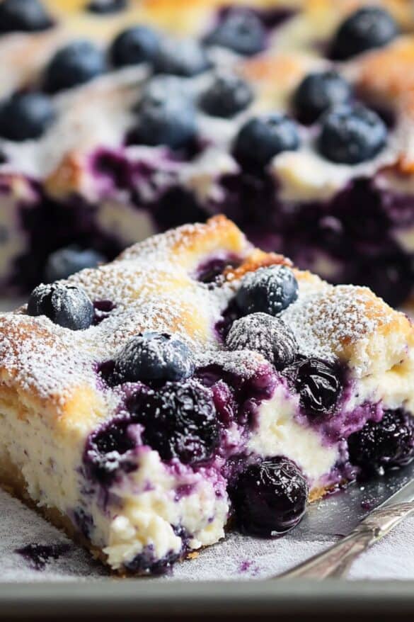 Blueberry Cottage Cheese Breakfast Bake - MyKetoPlate