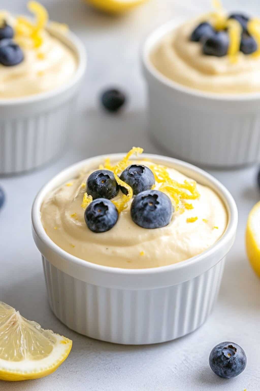 Easy Cottage Cheese Lemon Mousse (5 Minutes!) - MyKetoPlate