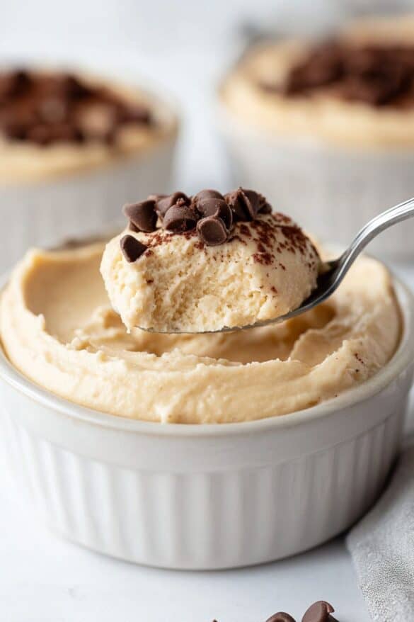 5-Minute Cottage Cheese Peanut Butter Mousse - MyKetoPlate