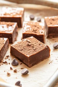 No-Bake Cottage Cheese Fudge - MyKetoPlate